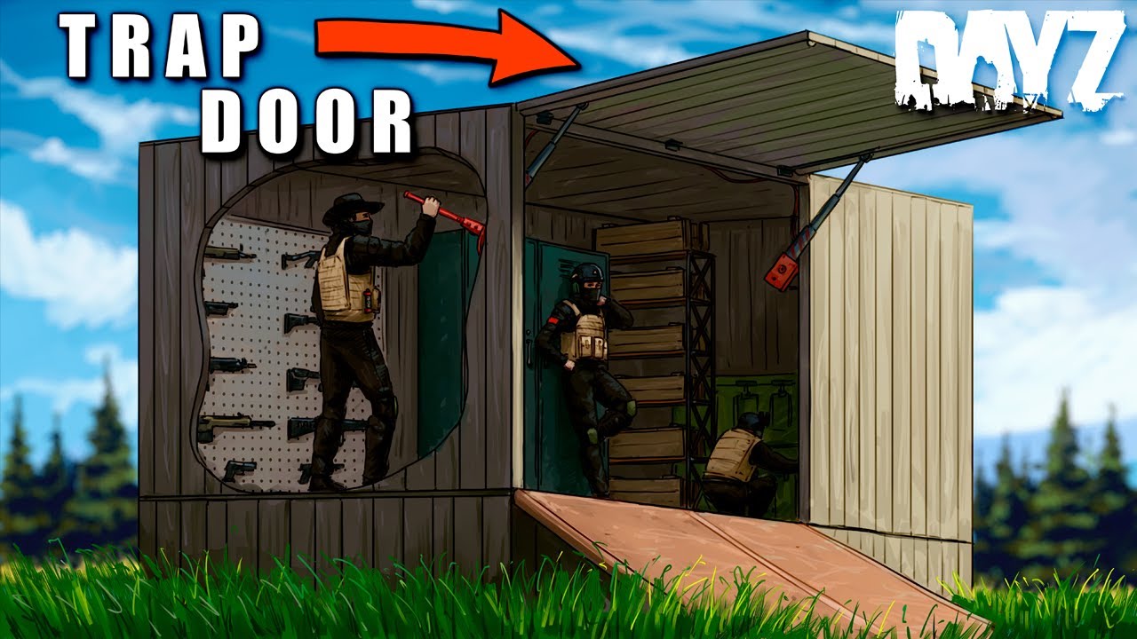 We BUILT A 1000IQ TRAP BASE in DayZ - YouTube