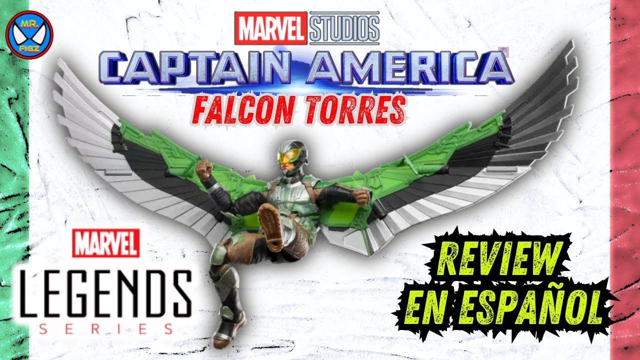 FALCON TORRES MARVEL LEGENDS MCU CAPTAIN AMERICA BRAVE NEW WORLD - YouTube