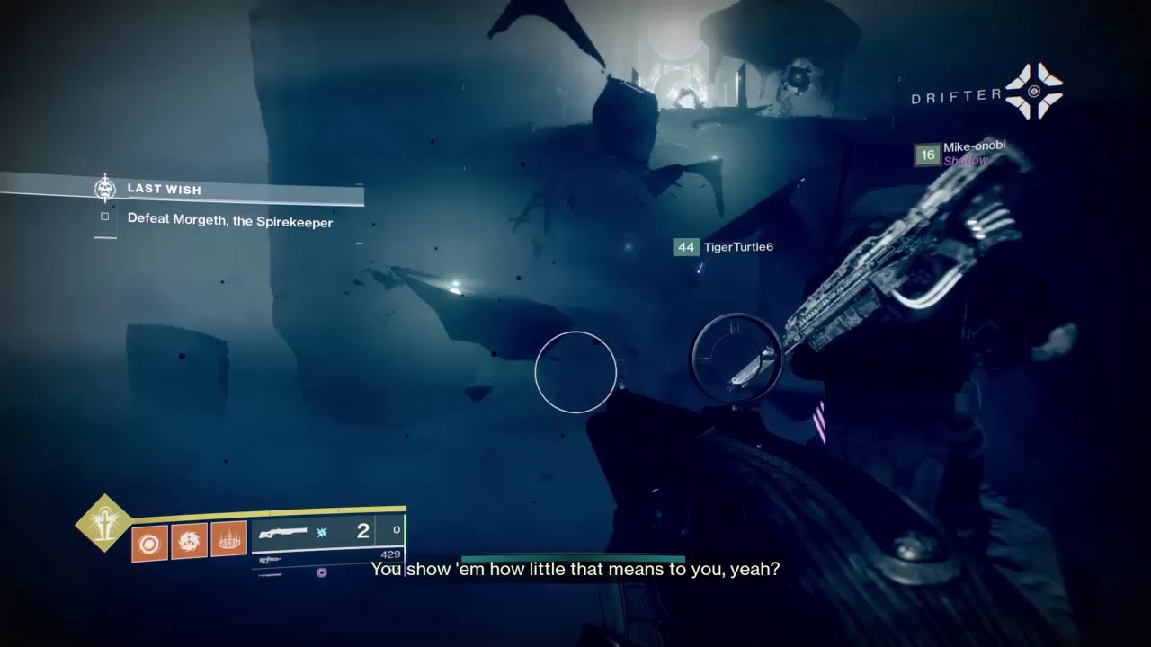 Last Wish | Morgeth, the Spirekeeper — Tenth Wish (Drifter): "What You ...