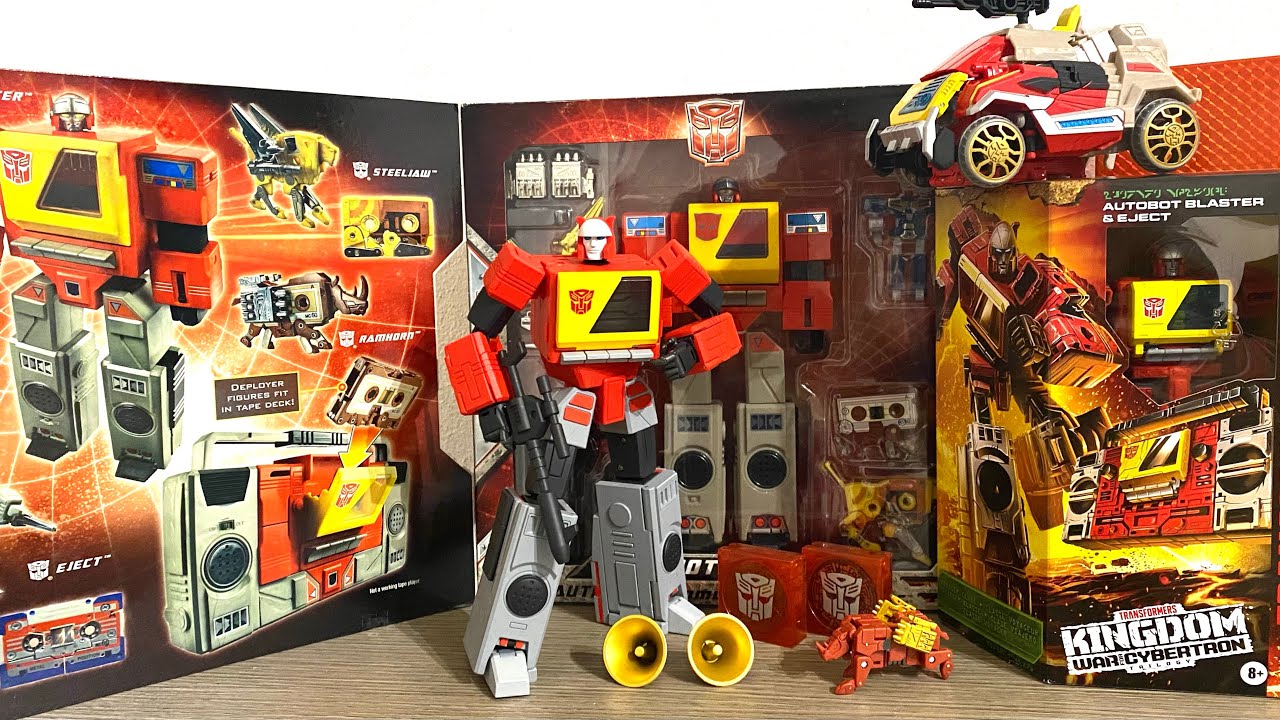 Videorece ITA: Il Nostro Radiorobot Blaster Transformers G1 Masterpiece ...
