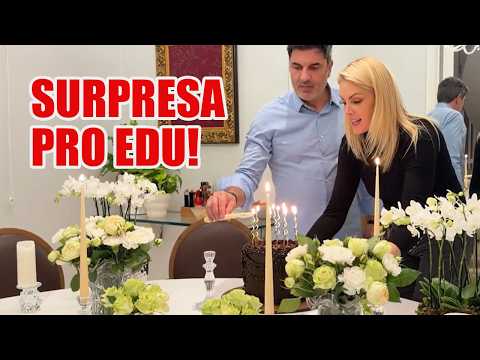 FIZEMOS UMA FESTA SURPRESA PARA O EDU | ANA HICKMANN