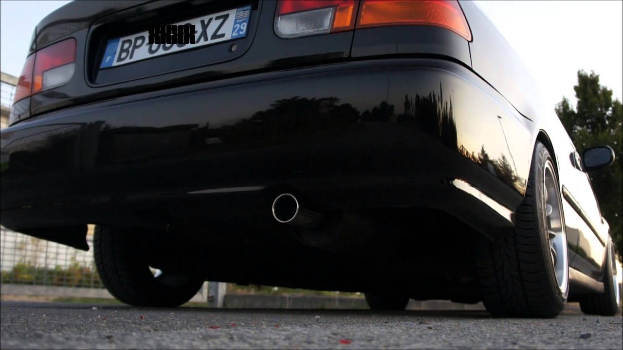 Honda Civic EJ8 Sportex Exhaust - YouTube