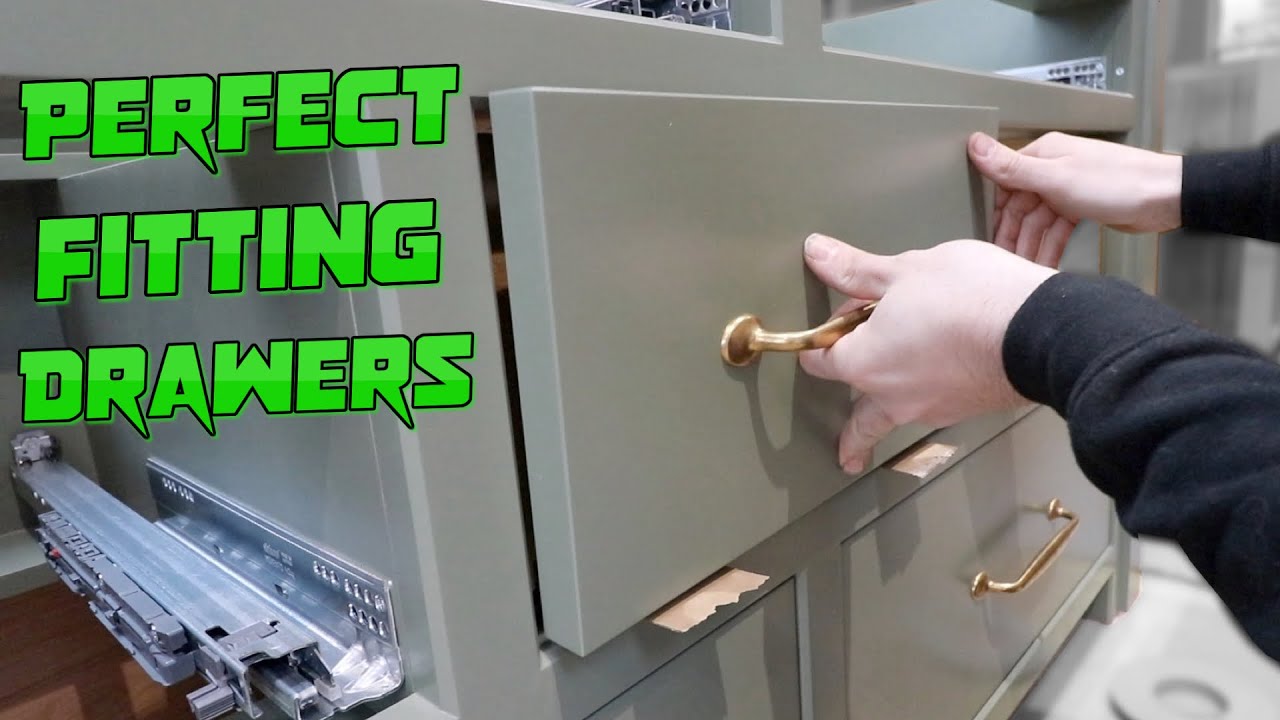 Perfect Fitting Drawers Every Time! Blum Movento Installation - YouTube