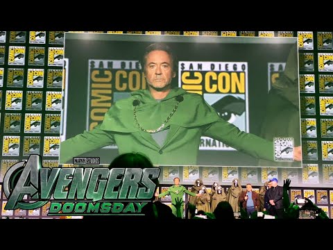 Robert Downey Jr. and Russo Brothers introduce \