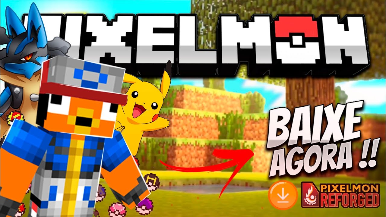 Como Baixar e Instalar Mod PIXELMON - Minecraft 1.12.2 - YouTube