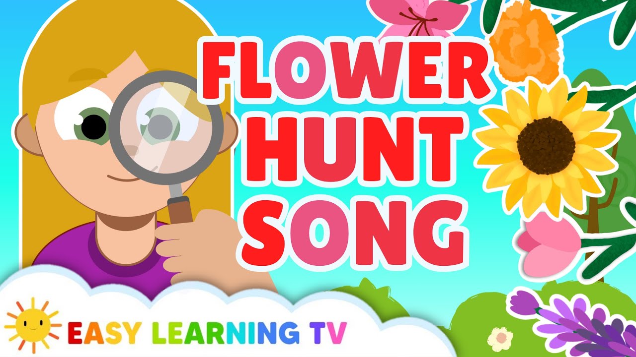 Looking for Flowers Song | Kids Educational Songs and Videos | Colors ...