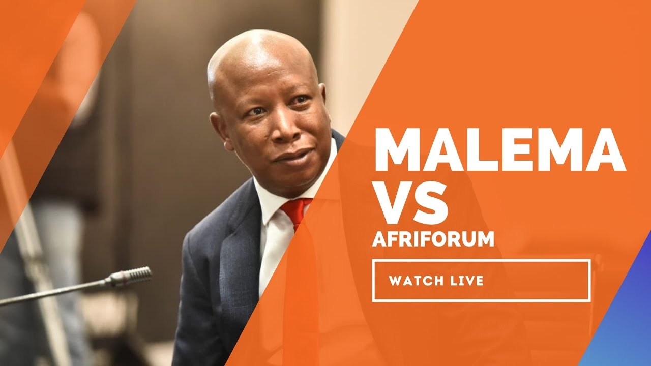 Julius Malema vs Afriforum equality court case | Kiss The B - YouTube
