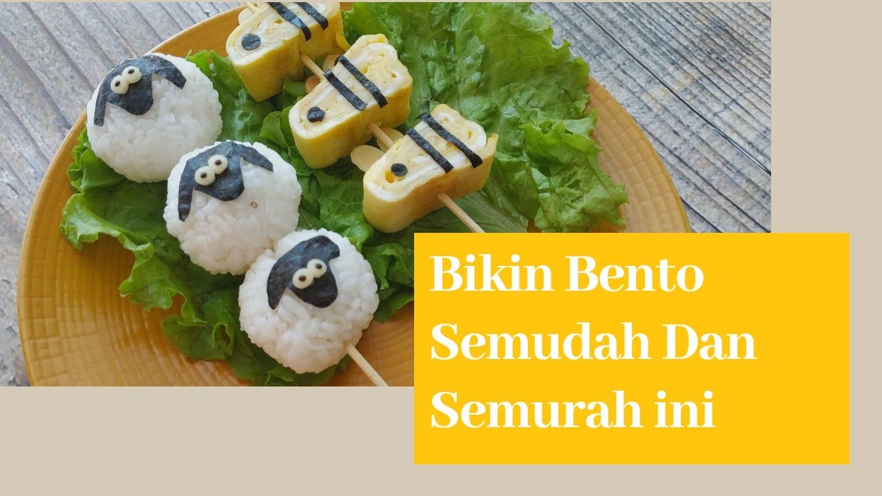 Modal Nasi Telur jadi Bento Lucu - YouTube