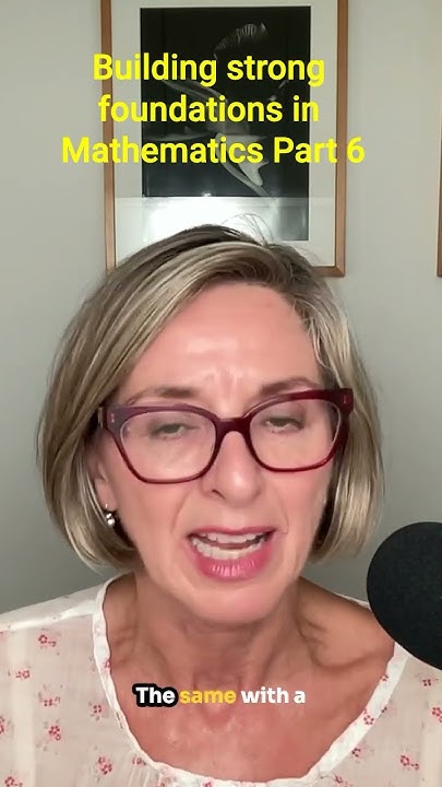 Building strong foundations in Mathematics part 6 - YouTube