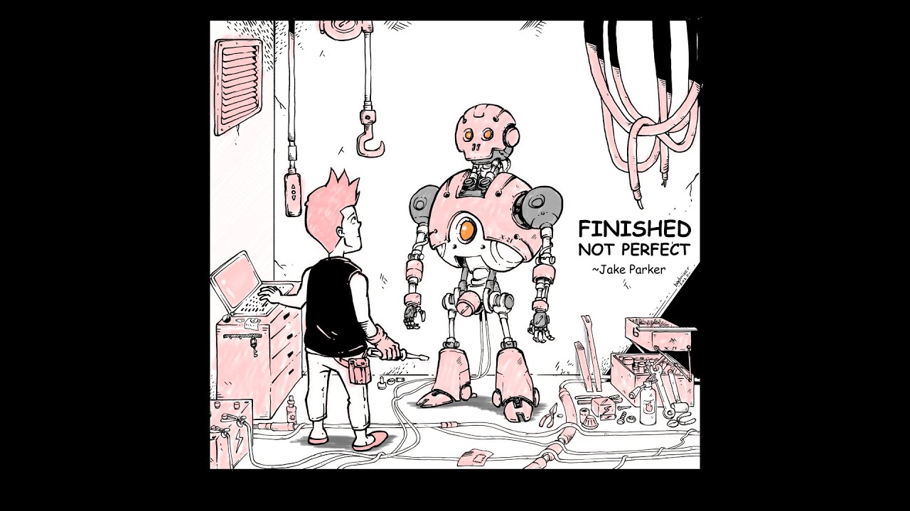 Inking "Finished Not Perfect" Cartoon Quote - YouTube