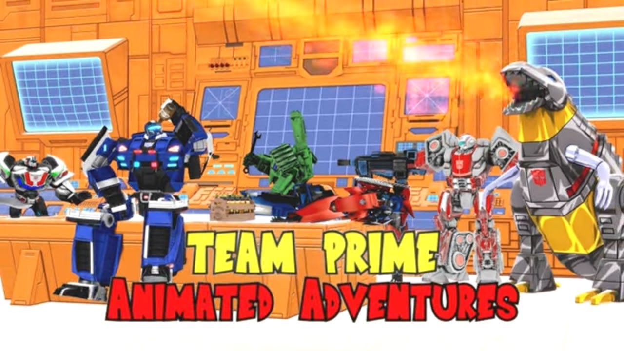 Team Prime Animated Adventures Intro | Transformers: Life of Prime ...