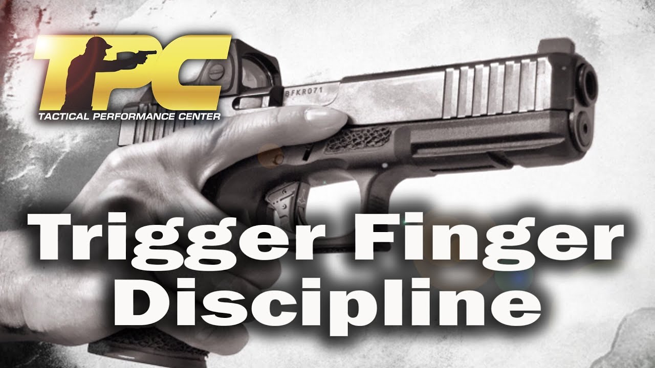 Handgun Training: A simple rule for Trigger Finger Discipline - YouTube