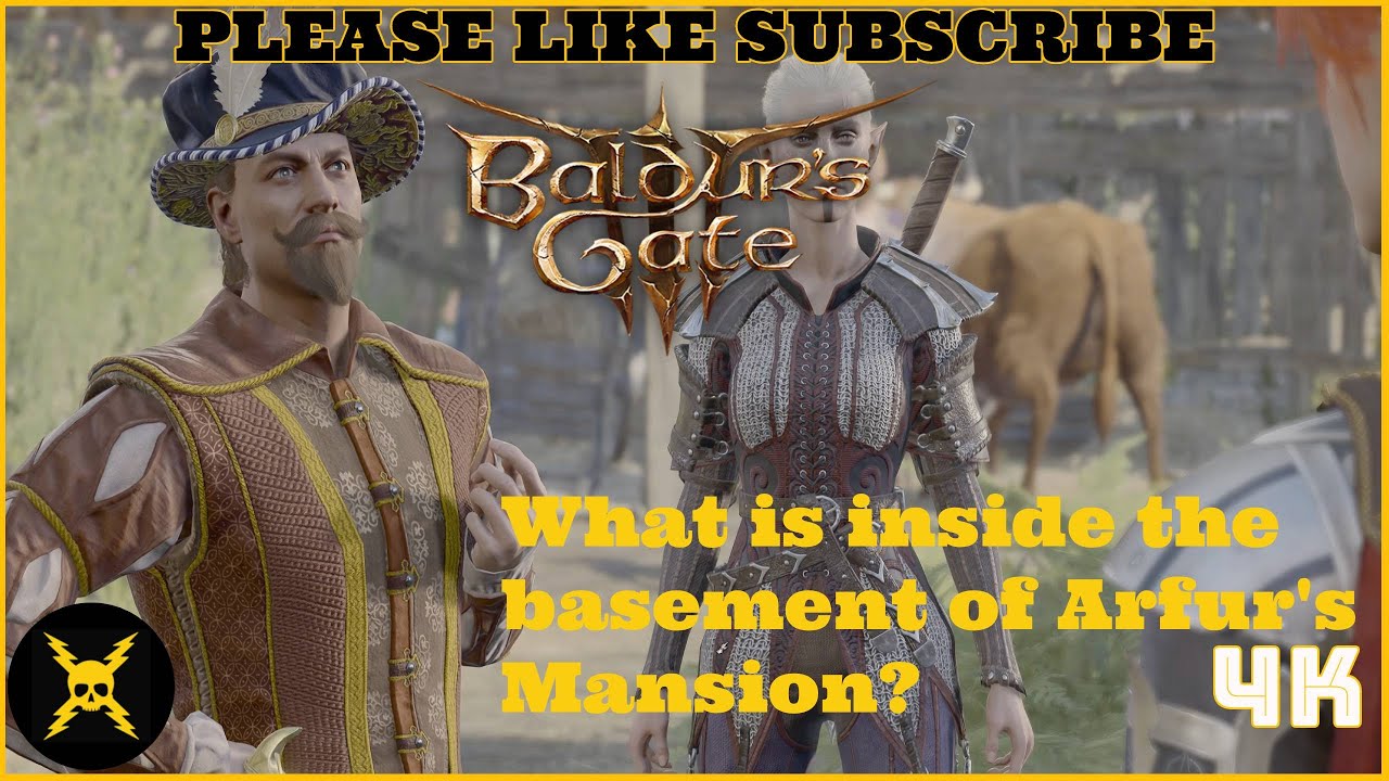 Baldur's Gate 3: What is inside the basement of Arfur's Mansion? - YouTube