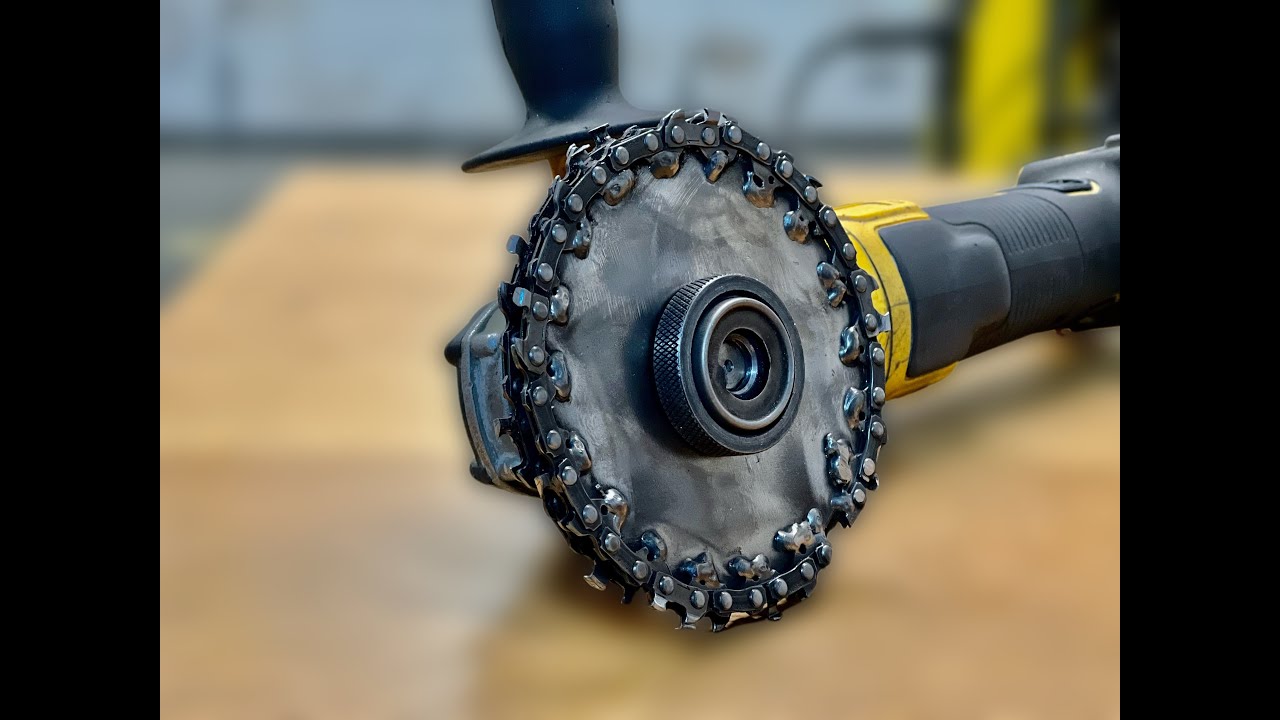 Genius DIY Tool for Angle Grinder - YouTube