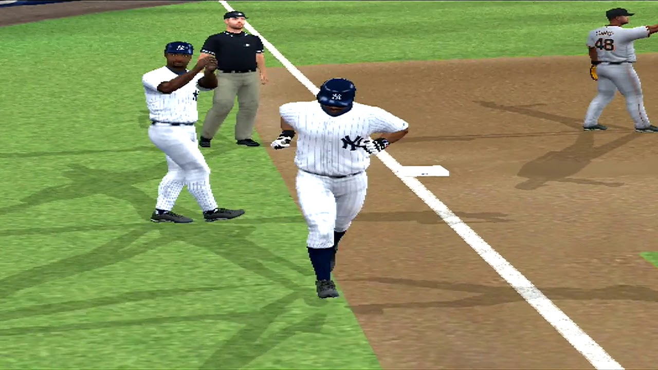 MLB 10 The Show PS2 Home Run - YouTube