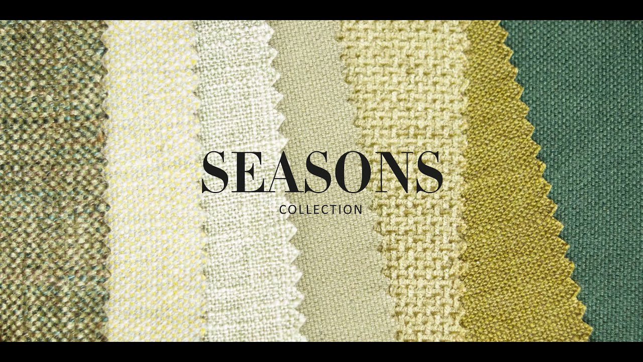 SEASONS COLLECTION PREVIEW FABRICS - YouTube
