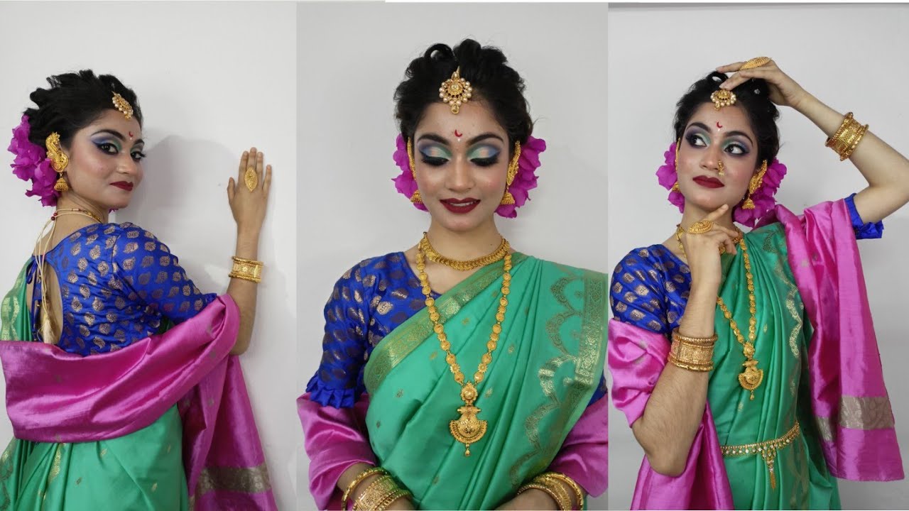 Marathi Traditional Makeup Tutorial || Step by step makeup tutorial 💄# ...
