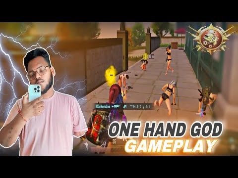One Hand Gamer 1v4 Clutch ☠️ | Aggressive Gameplay | Please Watch N ...