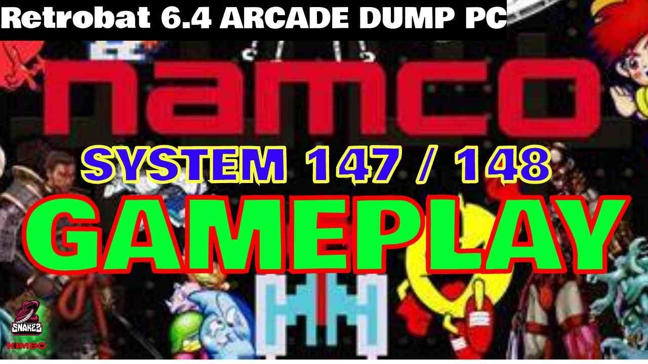⚠️ADD-ON NAMCO SYSTEM 147-148⚠️Gameplay-MANETTE XBOX 100% OK - ARCADE ...