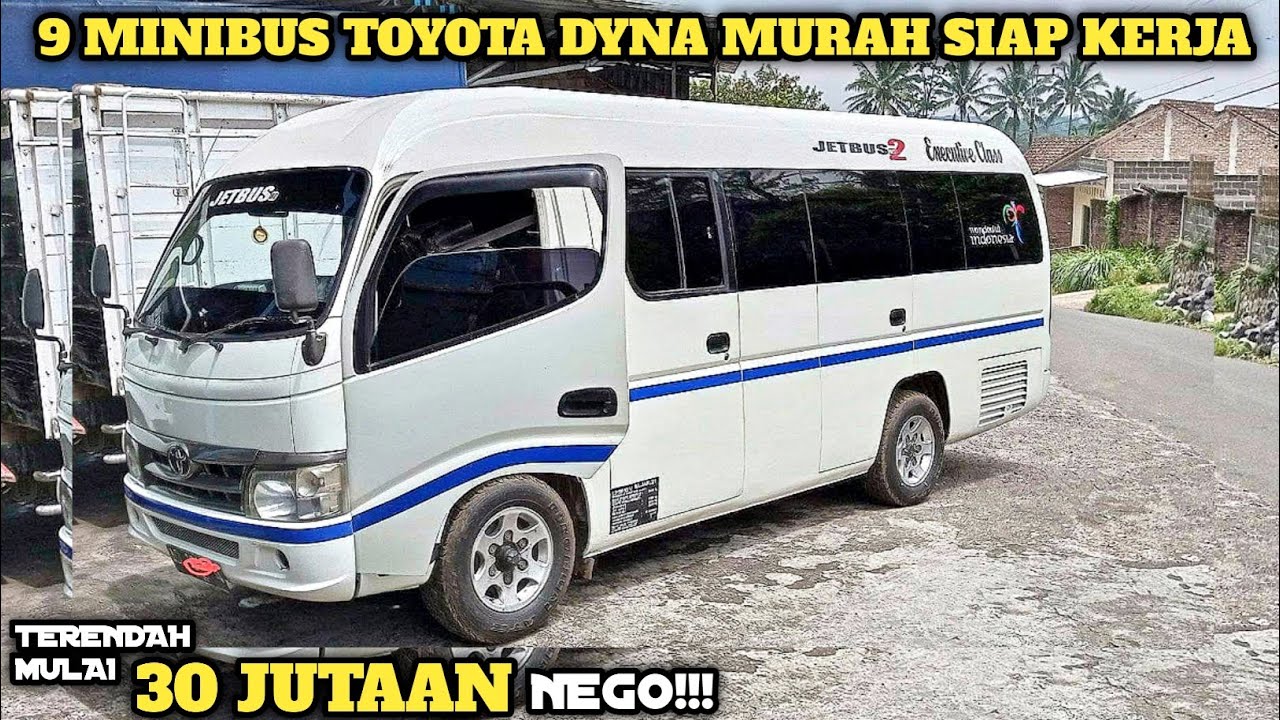 HARGA MINIBUS TOYOTA DYNA BEKAS MURAH MULAI 30 JUTAAN NEGO || UPDATE ...