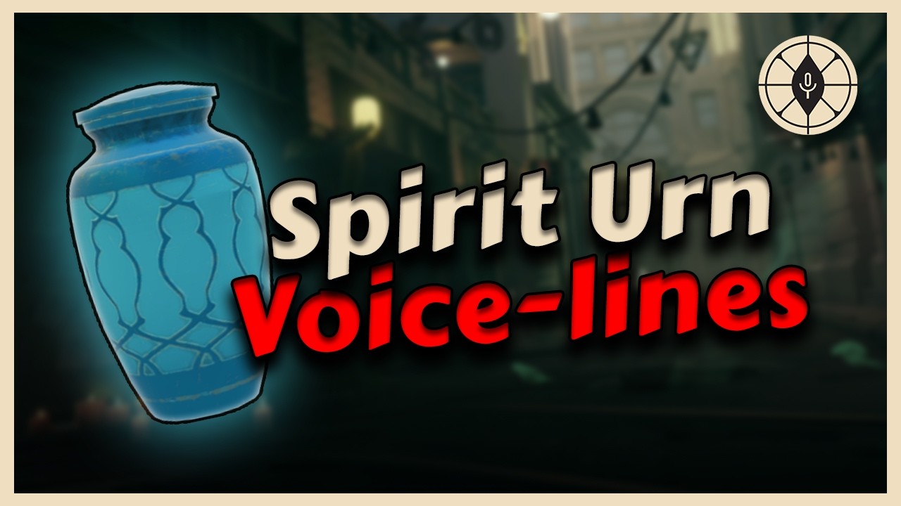 Spirit Urn Voicelines | Valve´s Deadlock - YouTube
