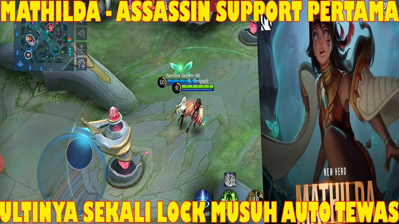 HERO MATHILDA SUPPORT TERBAIK BIKIN TEMAN SETIM MAKIN KUAT - YouTube