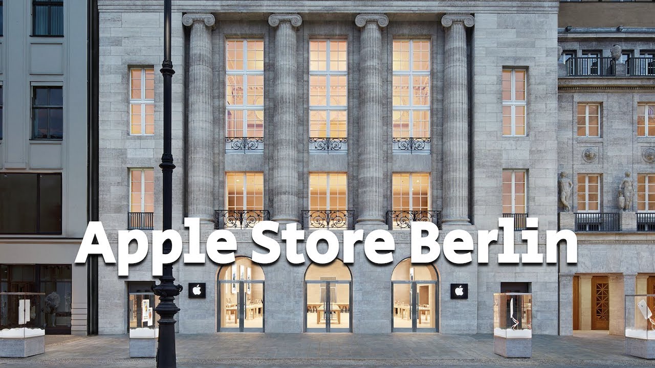 VISITING Apple Store Berlin! (Filmed on iPhone 13 Pro) - YouTube