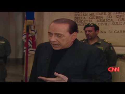Berlusconi talks to CNN