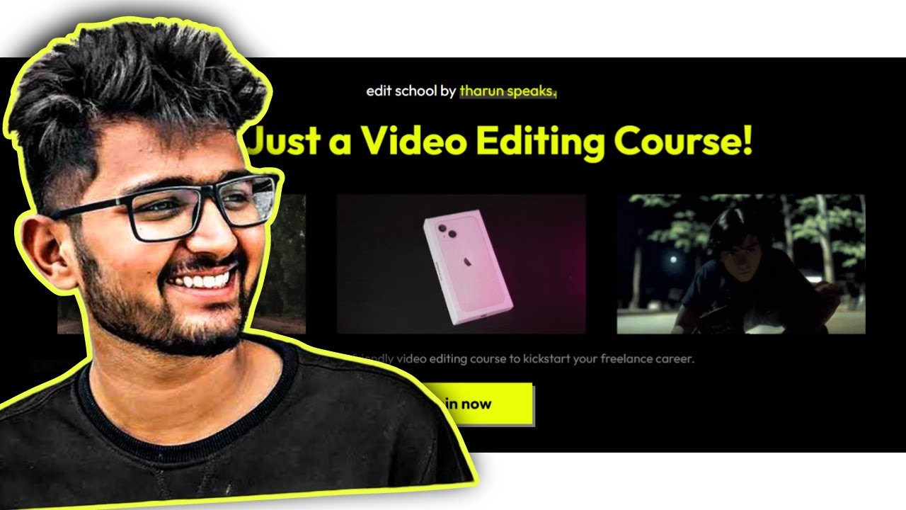 Fast pace vs slow pace Editing [2nd Assignment] @TharunSpeaks - YouTube