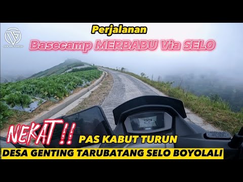 Jalan Menuju Basecamp MERBABU Via SELO || DESA TERTINGGI LERENG MERBABU ...