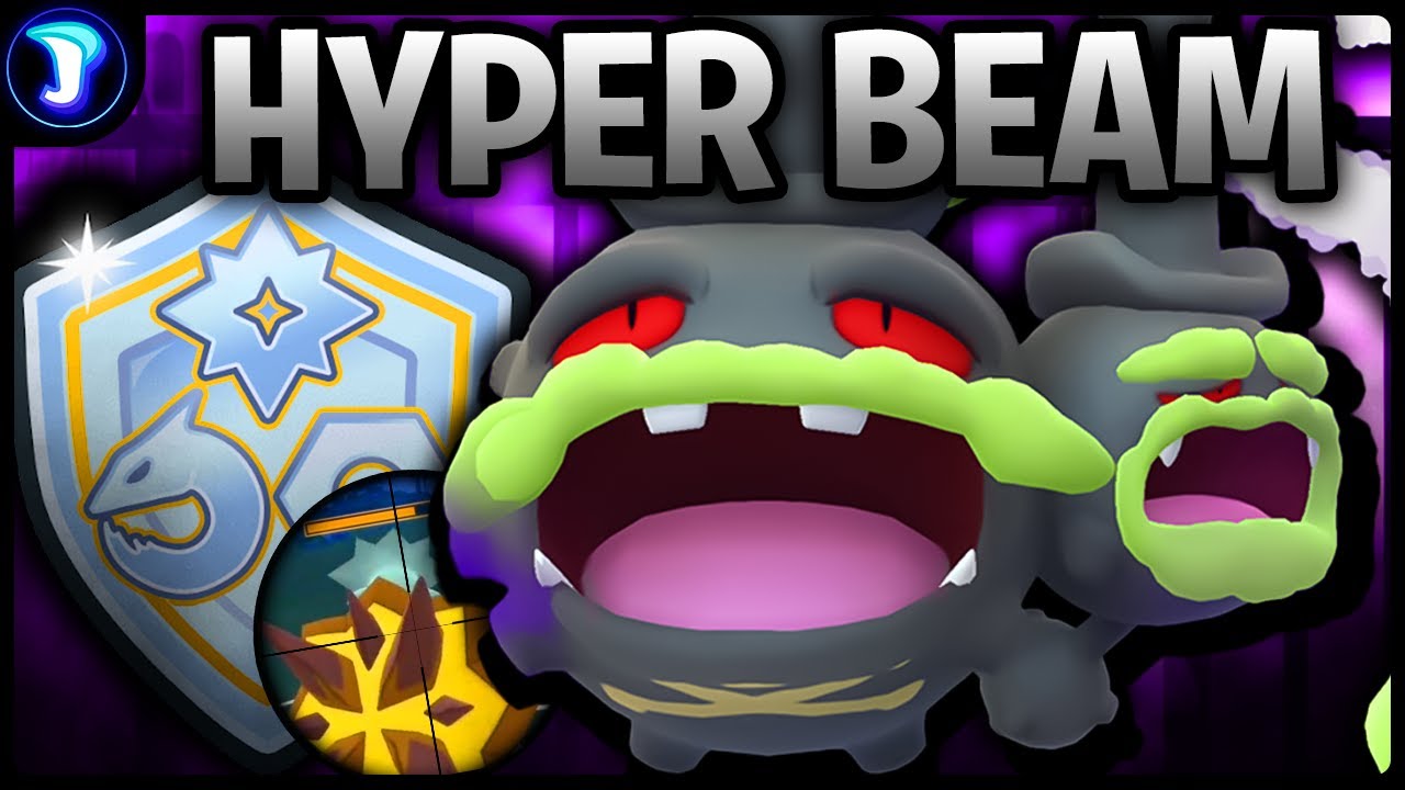 NO ONE SHIELDS! Super SPICY *HYPER BEAM* Shadow Galarian Weezing Team ...