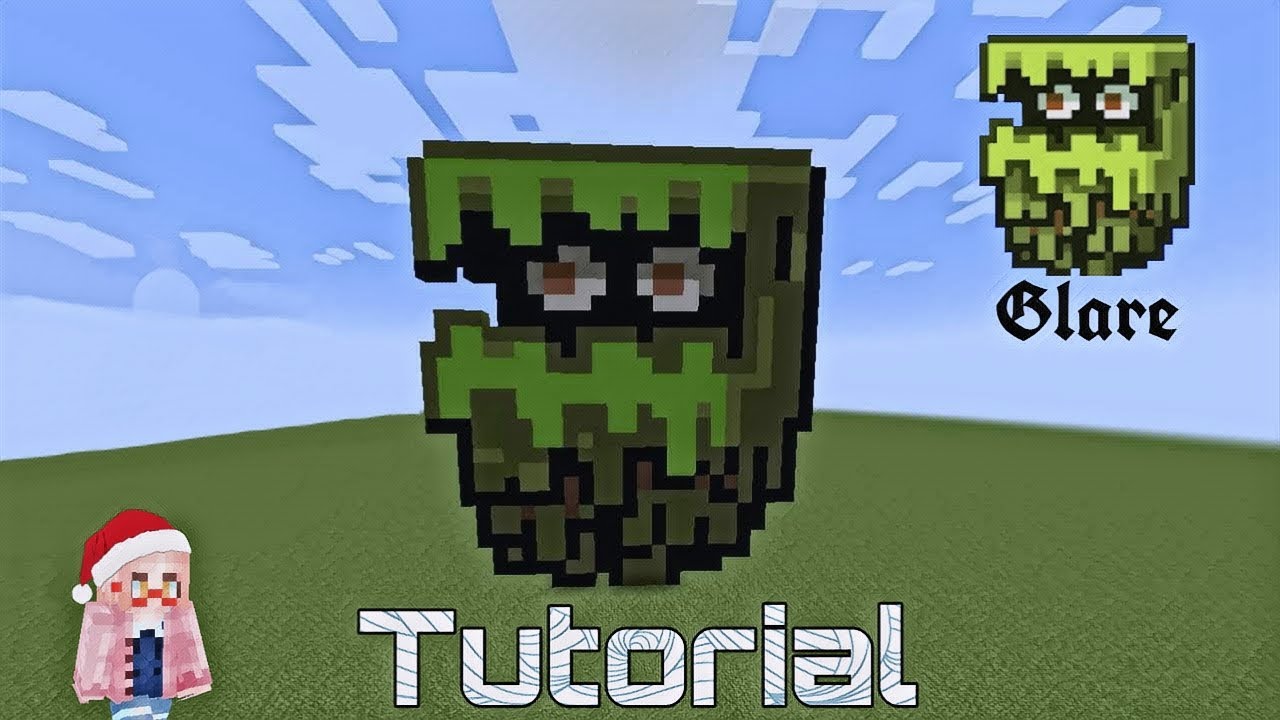 [Tutorial] Glare Pixel Art [Minecraft 1.18] /Kurt Naps - YouTube