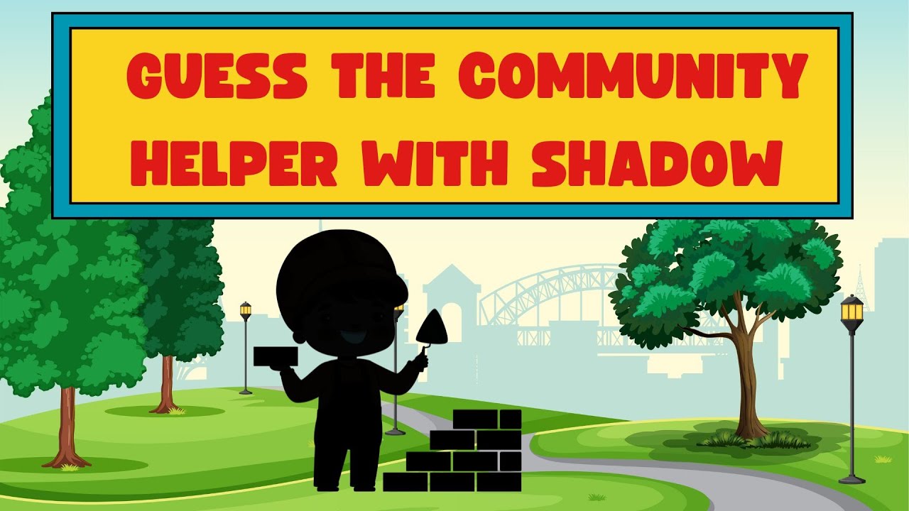 Guess the Community Helper by Shadow | Fun Learning Game for Kids ...