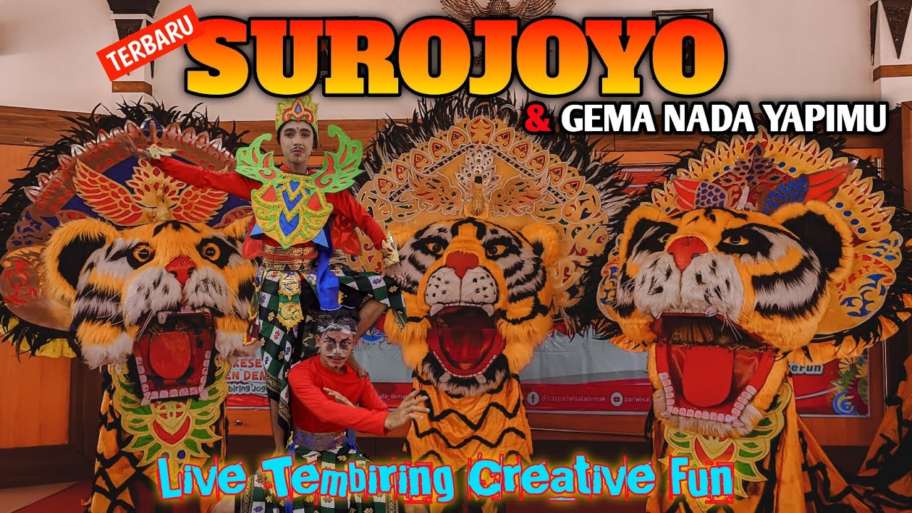TERBARU‼️ BARONGAN SUROJOYO DI TEMBIRING DEMAK | TEMBIRING CREATIVE FUN | - YouTube