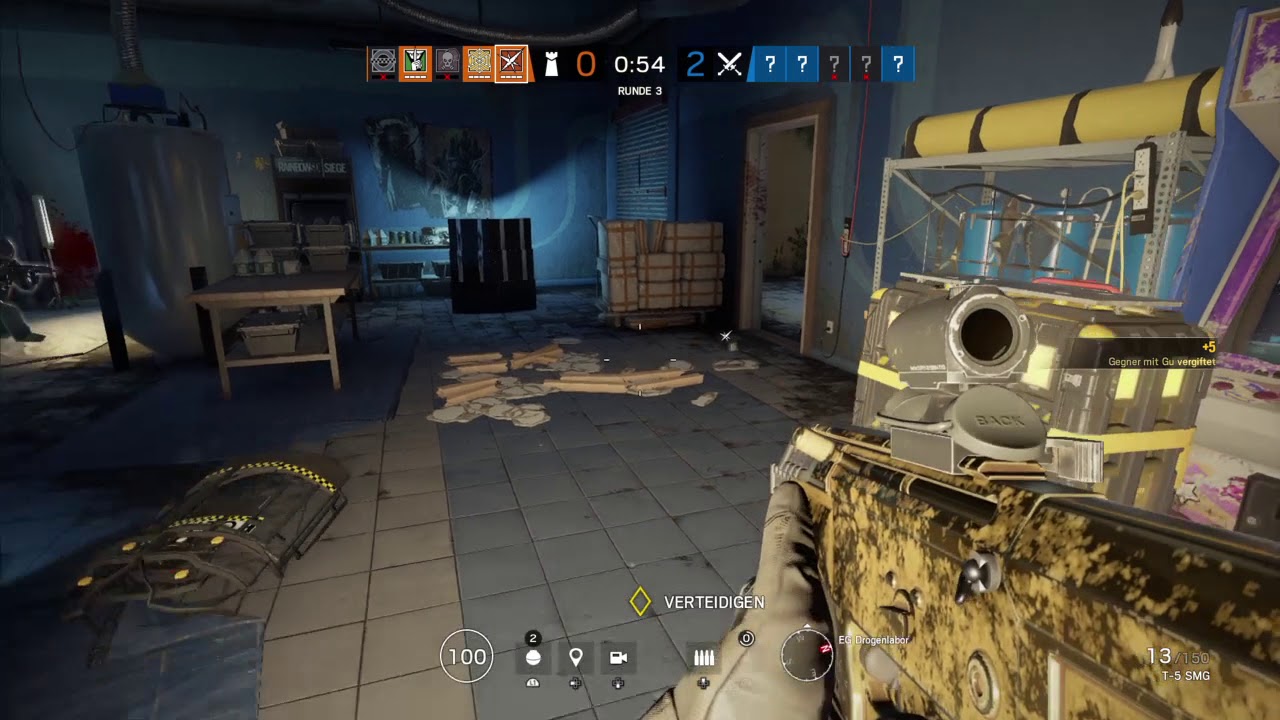 Tom Clancy's Rainbow Six® Siege flying shield - YouTube