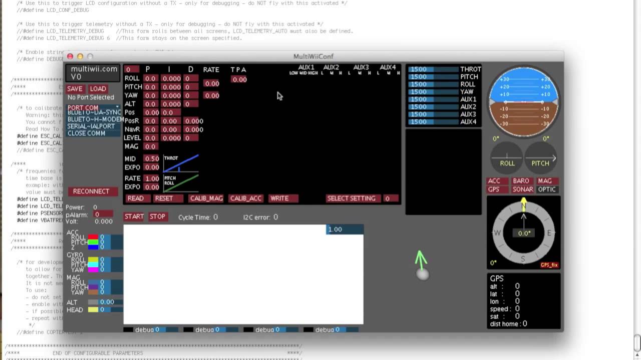 Multiwii v2.2 quick view - YouTube