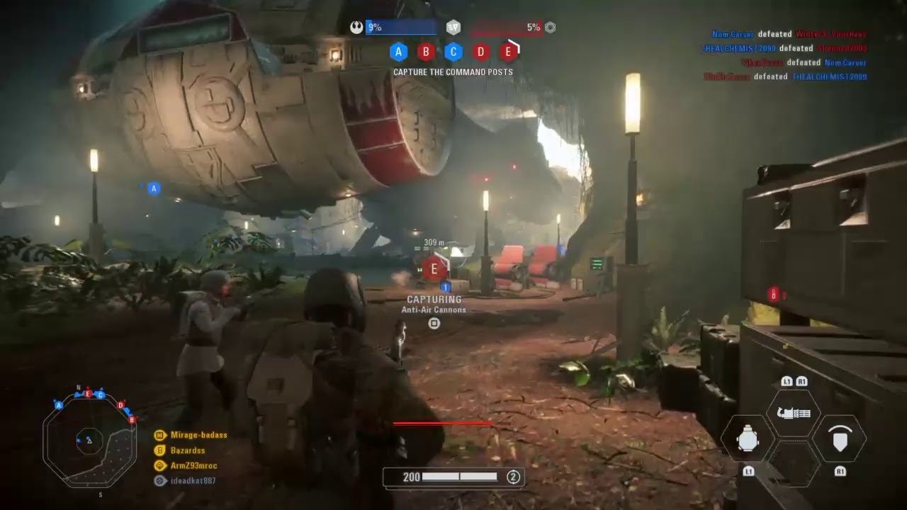 STARWAR BATTLEFRONT 11 GAMEPLAY - YouTube