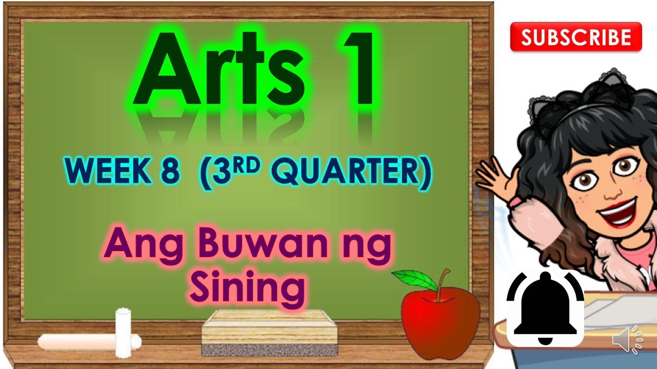 Q3 - Grade 1 - ARTS - Week 8 - YouTube