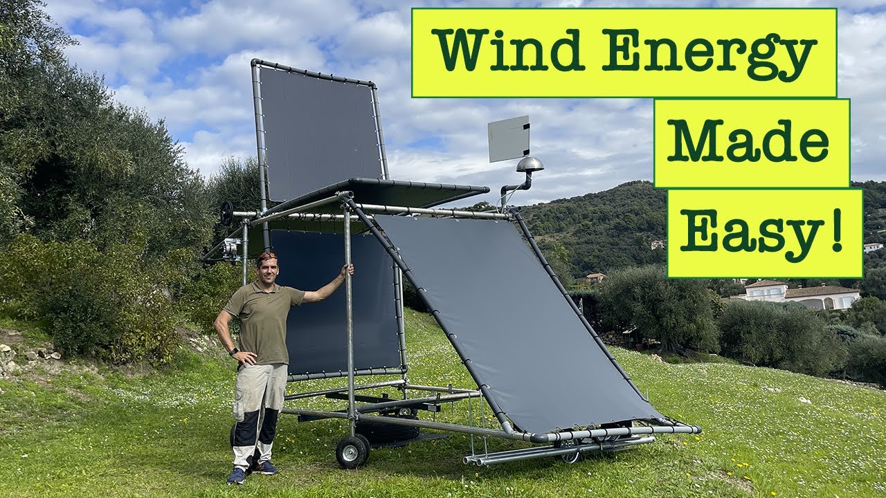 Wind Turbine Power: Simple, Modular, Anywhere ! - YouTube