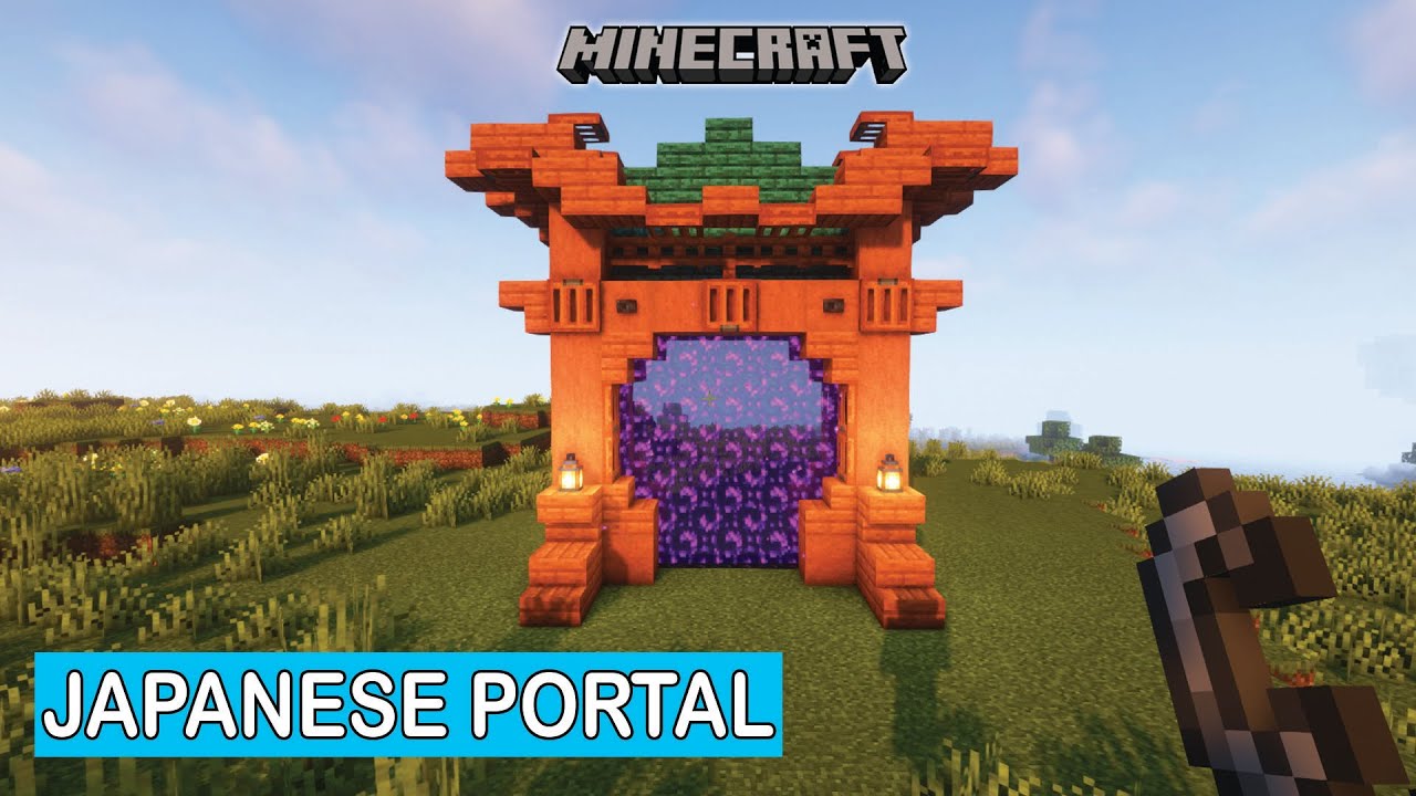 MEMBUAT PORTAL TEMA JEPANG MINECRAFT - MINECRAFT - YouTube