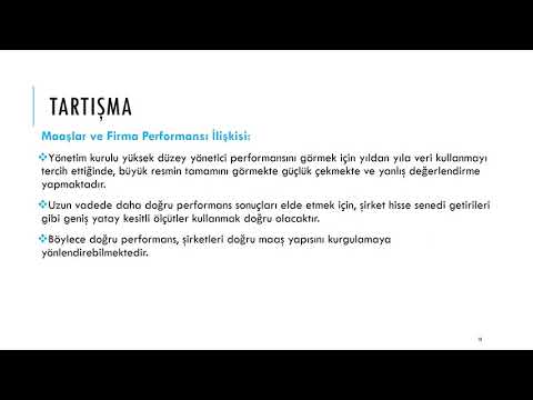 DR  DUYGU HIDIROĞLU YÜKSEK DÜZEY YÖNETİCİLERİN ÖDENEKLERİ VE FİRMA PERFORMANSI İLİŞKİSİ EMI CONGRESS