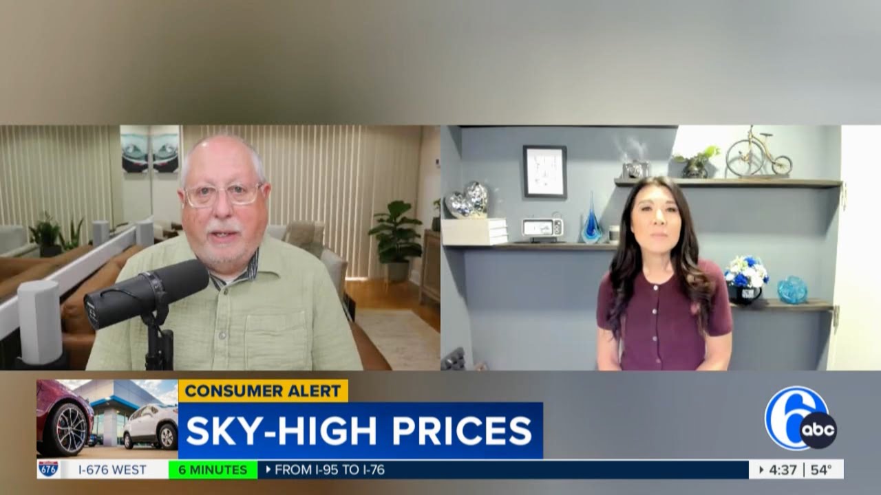 Ray Shefska on 6ABC Philly - SKY-HIGH Car Prices! - YouTube