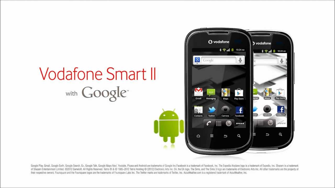 Vodafone Smart II - YouTube