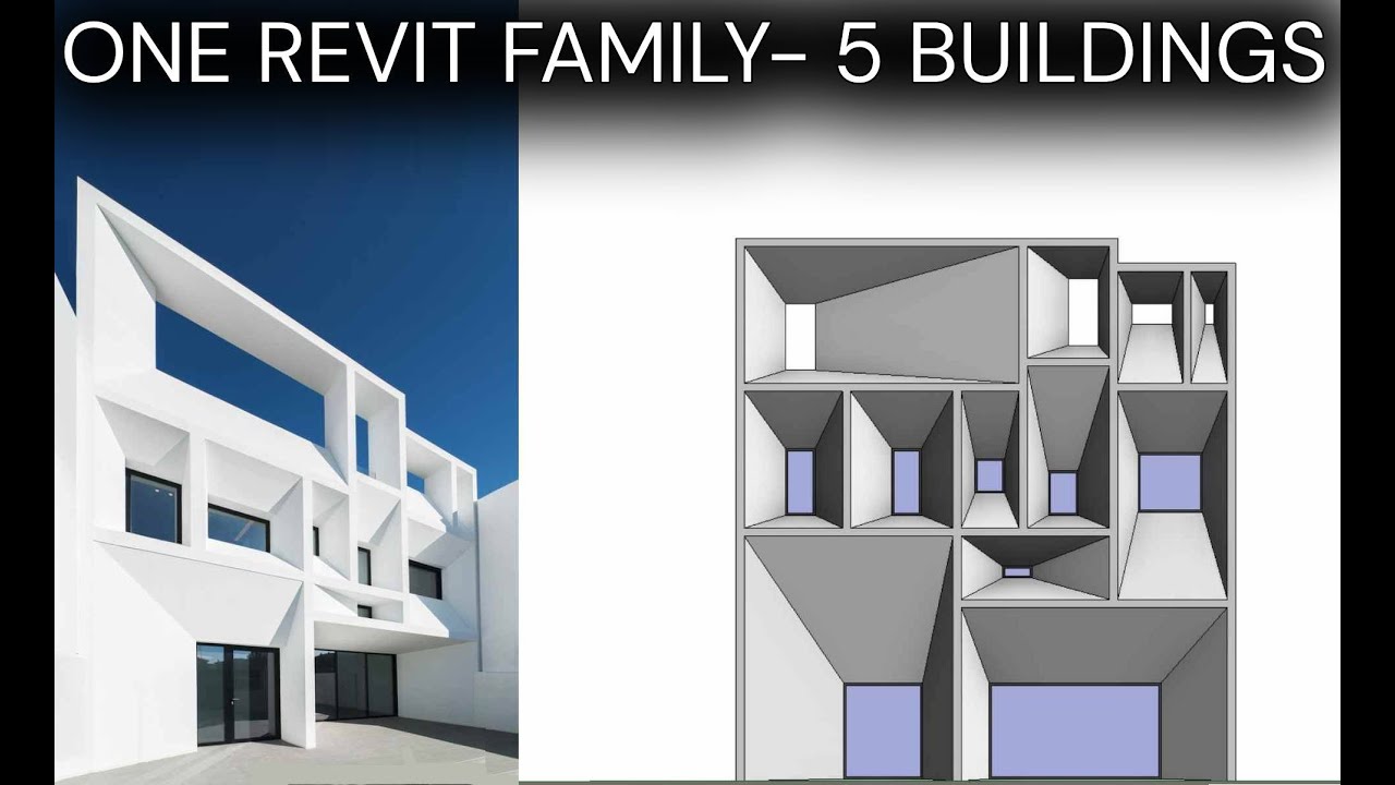 Inscribed Parametric Façade Element - Revit - YouTube