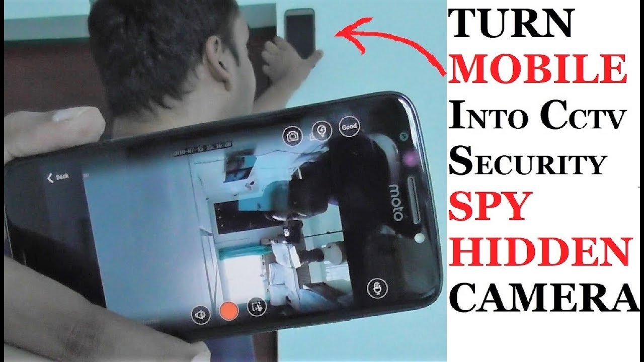 HOW TO MAKE OLD MOBILE CCTV CAMERA APP SMARTPHONE DIY - YouTube