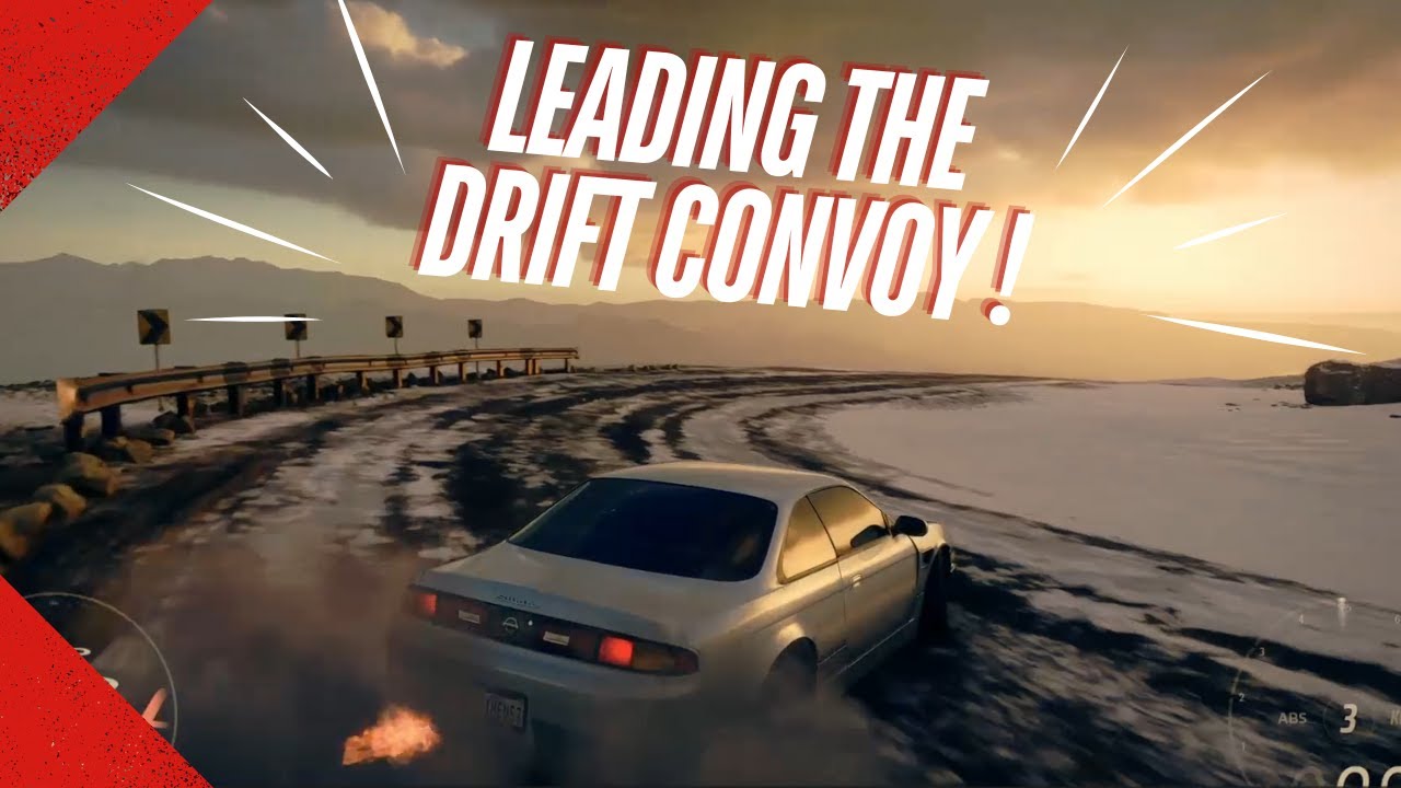 Mastering the Art: Leading the Drift Convoy in Forza Horizon 5 - YouTube