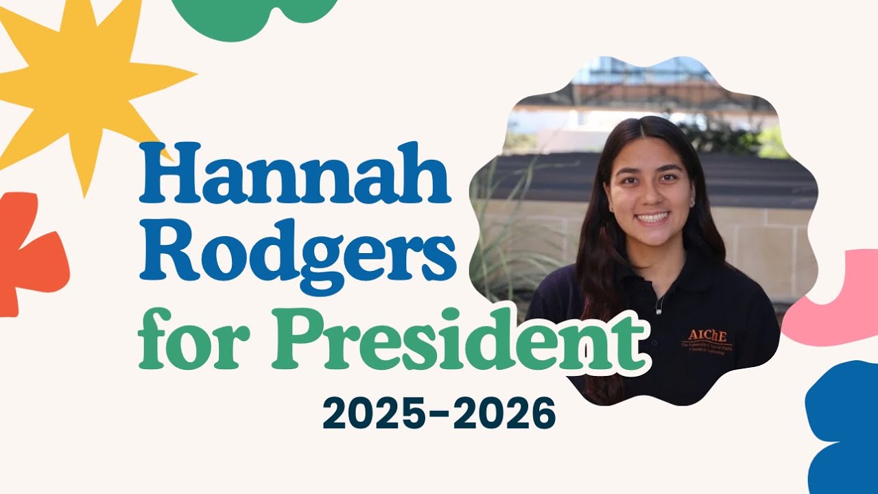 Hannah Rodgers - AIChE President Platform 2025-2026 - YouTube