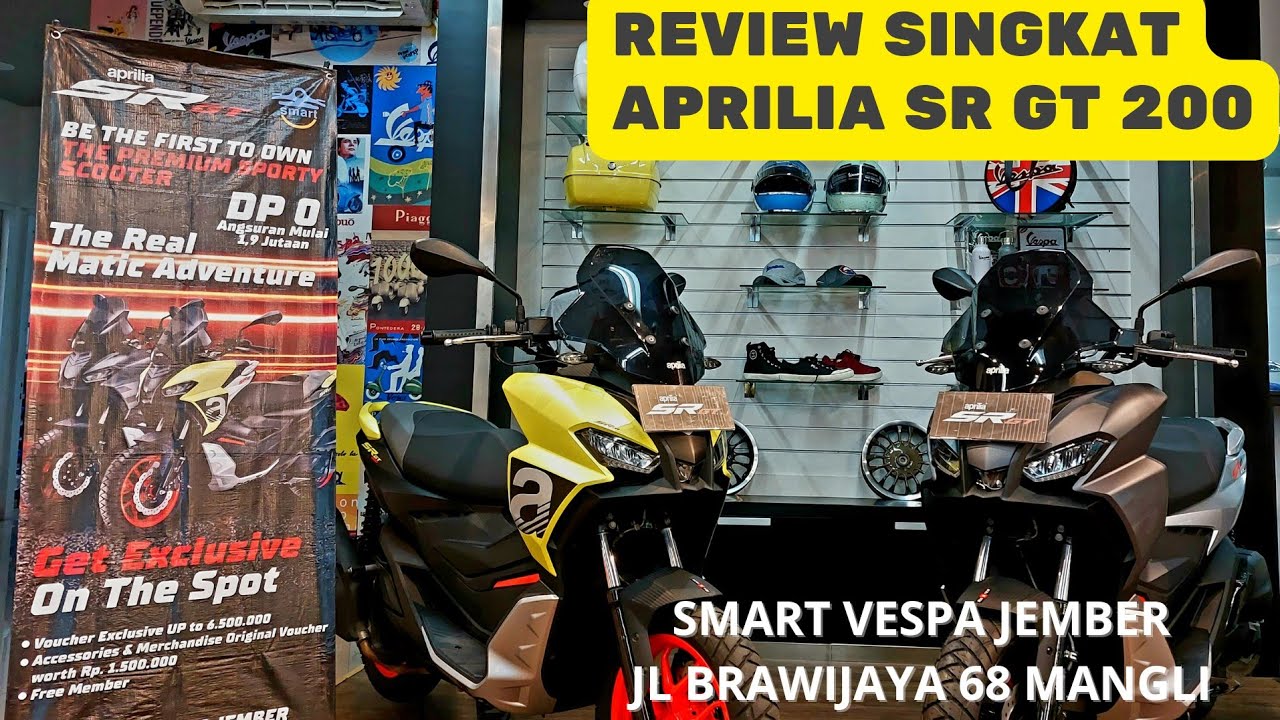 Review Singkat Aprilia SR GT 200 👉The Real Matic Adventure - YouTube