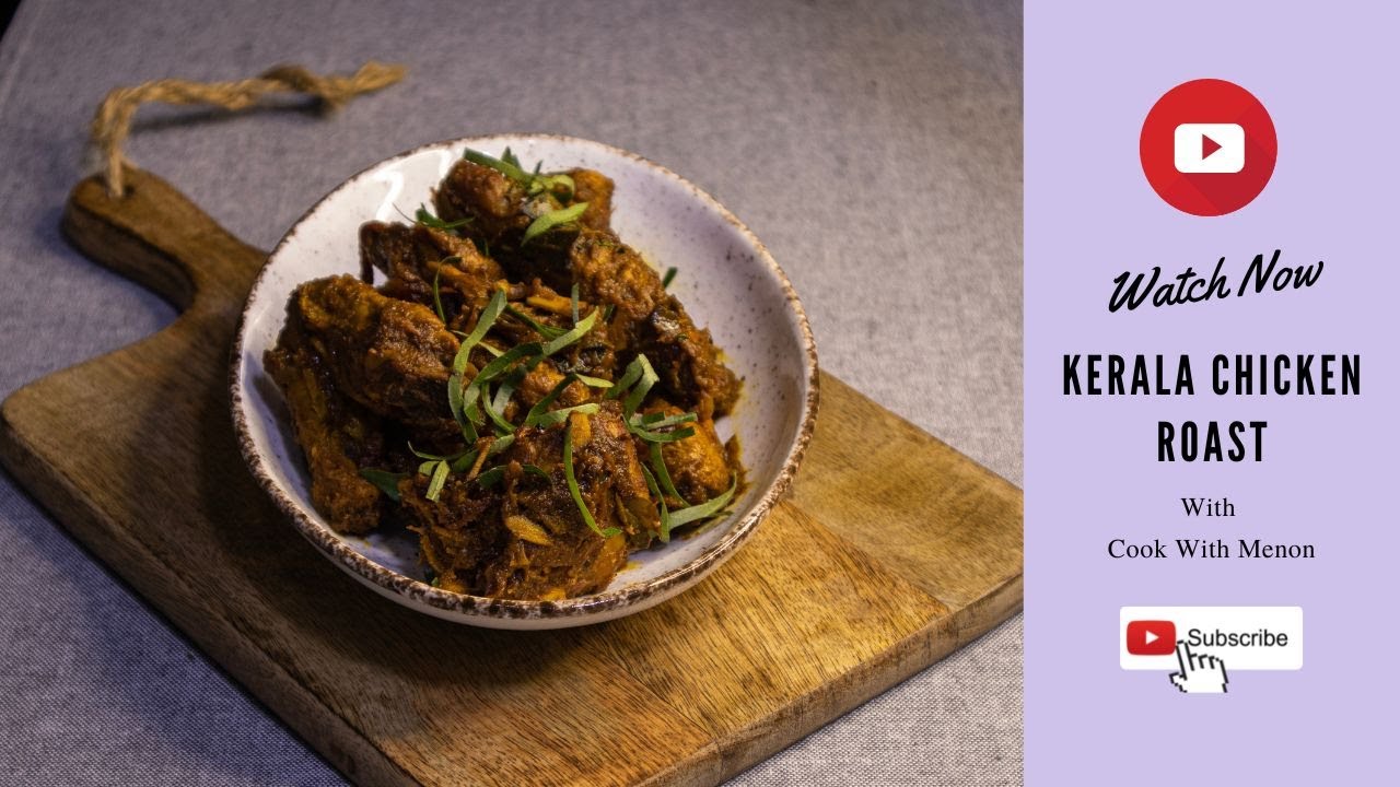 Kerala Chicken Roast | Nadan Chicken Roast| Easy chicken recipe video ...