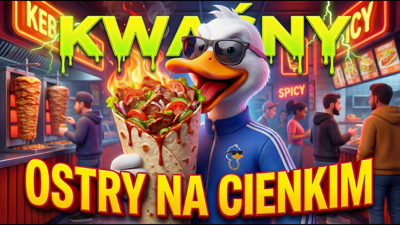 KWAŚNY - OSTRY NA CIENKIM 🥙🔥 (KEBAB SONG Official Video) - YouTube